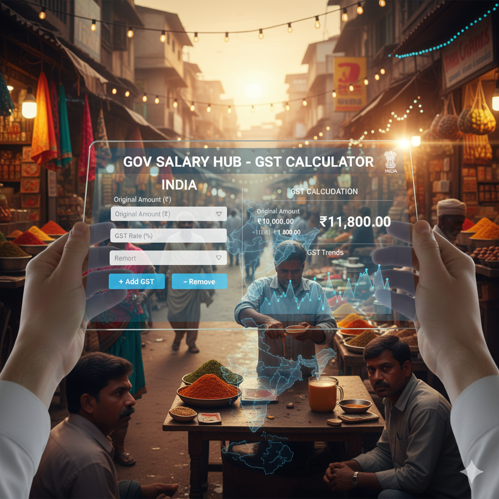 GST Calculator – Easy Tax Calculation in India